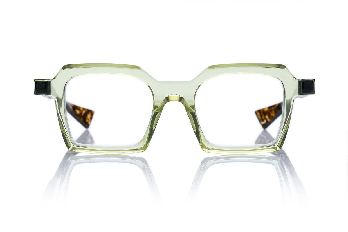 Piero Massaro 'PG909' in green Pixel collection– Optik! European Eyewear